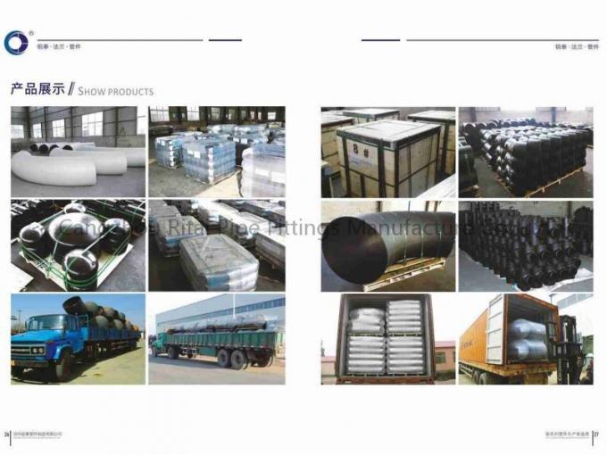 Q235 Butt Weld Forged Fittings Beveled End BW 10 Inch 8 Inch