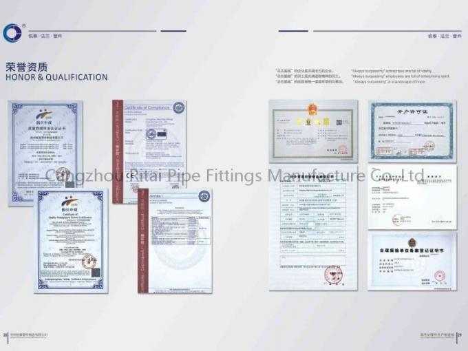 Q235 Butt Weld Forged Fittings Beveled End BW 10 Inch 8 Inch