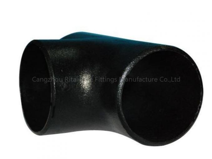 DN15 Reducing Pipe Fitting Tee Butt Weld JIS SS400 STD Carbon Steel MS A234WPB