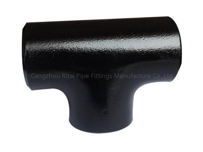 ANSI Equal Black Pipe Tee Fittings SCH 80 XXS Sch40 Welded
